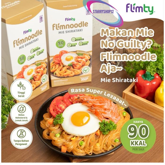 Promo Flimnoodle 1 box (isi 5 pcs) mie shirataki flimty flim noodle NOODLE - Kota Surabaya ...