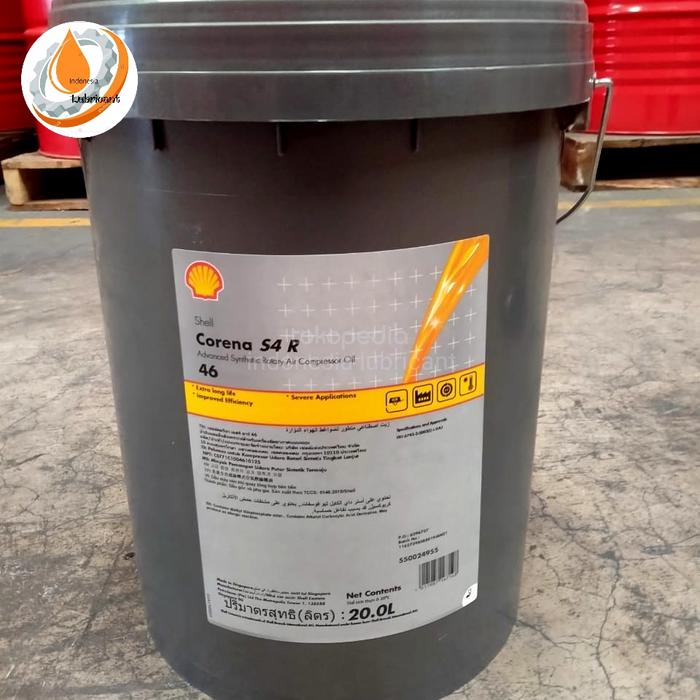 Jual Shell Corena S4 R 46 Oil kompresor udara sintetik pail 20liter - Jakarta Barat ...