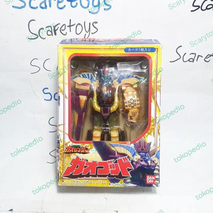 Jual Power Rangers wild force animus gaoranger gao god megazord zord ct ...
