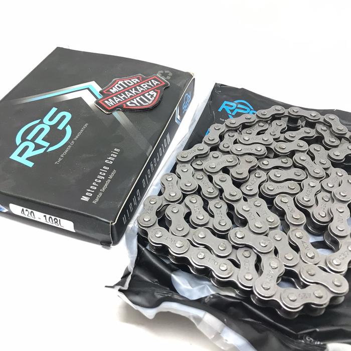 Jual RANTAI 420 108 RANTAI RODA MOTOR TYPE 420 PANJANG 108 MATA TEBAL ...