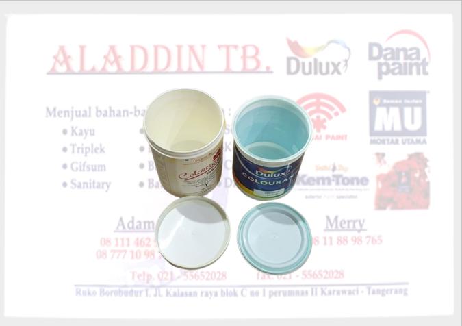 Jual Kaleng bekas tinta/ colorant cat dengan tutupnya complete - Kab ...