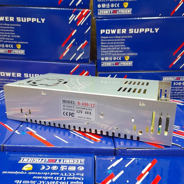 Promo Power Supply 12V 40A Switching adaptor 12v - Jakarta Barat ...