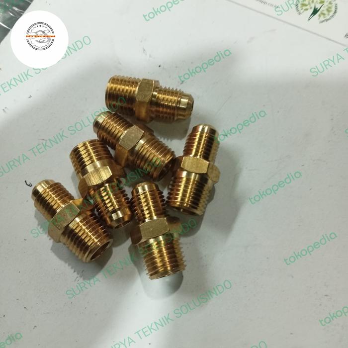 Jual Male connector MC/ nepel pipa tembaga AC 3/8"× 1/2"npt - Jakarta Barat - SURYA TEKNIK ...