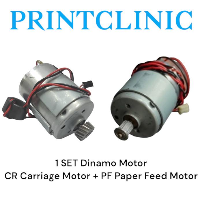 Jual 1 SET CR Carriage + PF Paper Feed Motor Epson L1256 L3110 L3150 ...