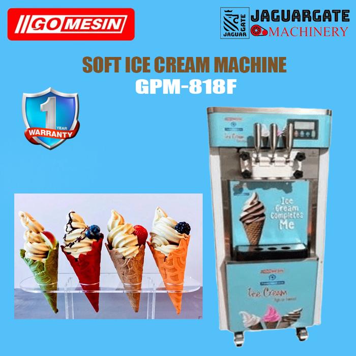 Jual MESIN ES KRIM GOMESIN GPM 818F SOFT ICE CREAM 3 TUAS STANDING ORIGINAL - Kota Surabaya ...