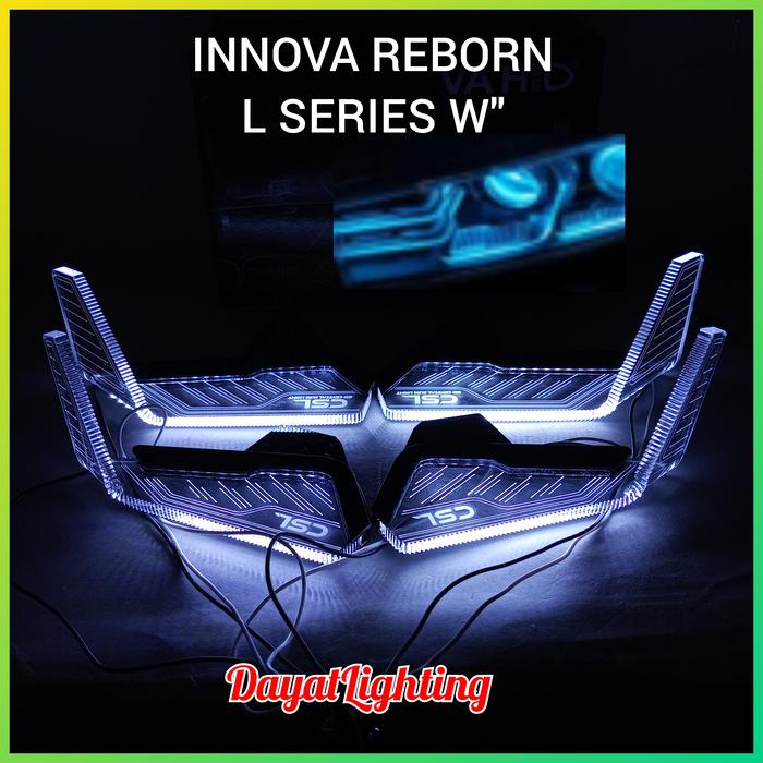 Jual Slim Frame Innova Reborn | L Series White | Lazy Custom 3D- Vahid ...