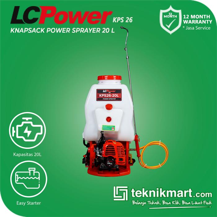 Promo LC Power Knapsack Power Sprayer 20 L Cicil 0% 3x - Jakarta Barat - teknikmart | Tokopedia