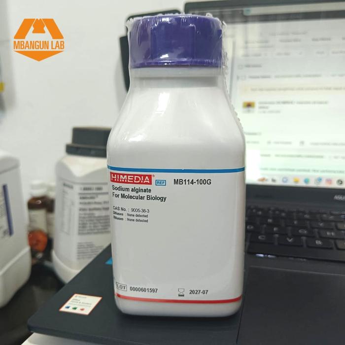 Jual Sodium alginate, for molecular biology MB114-100g, Himedia - Kota ...
