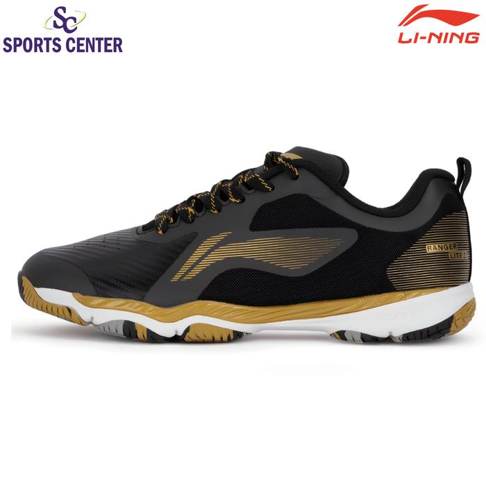Promo New Sepatu Badminton Lining Ranger Lite Z2 Black Gold Cicil 0% 3x ...