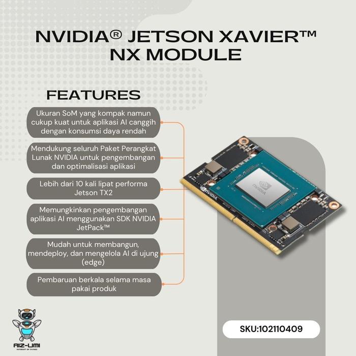 Jual NVIDIA Jetson Xavier NX Module - Kab. Sleman - Riz-umi | Tokopedia
