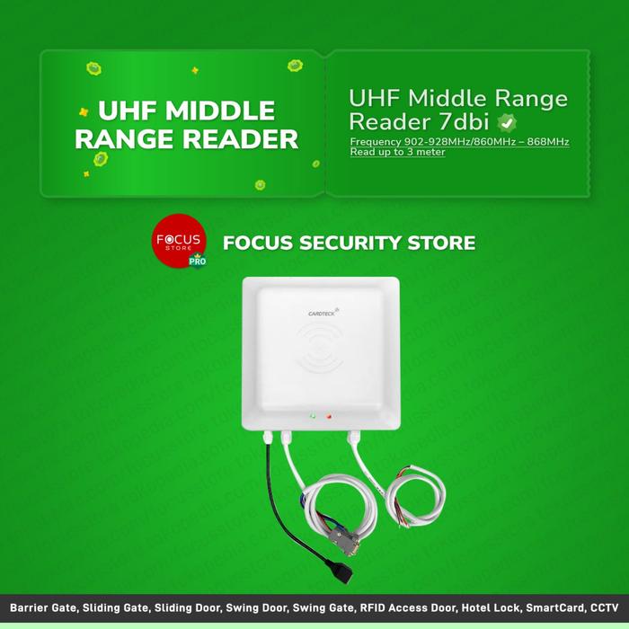 Jual UHF Mid Range Reader RFID Middle Range UHF Arduino Raspberry CT-i809 - i809Only - Kab ...