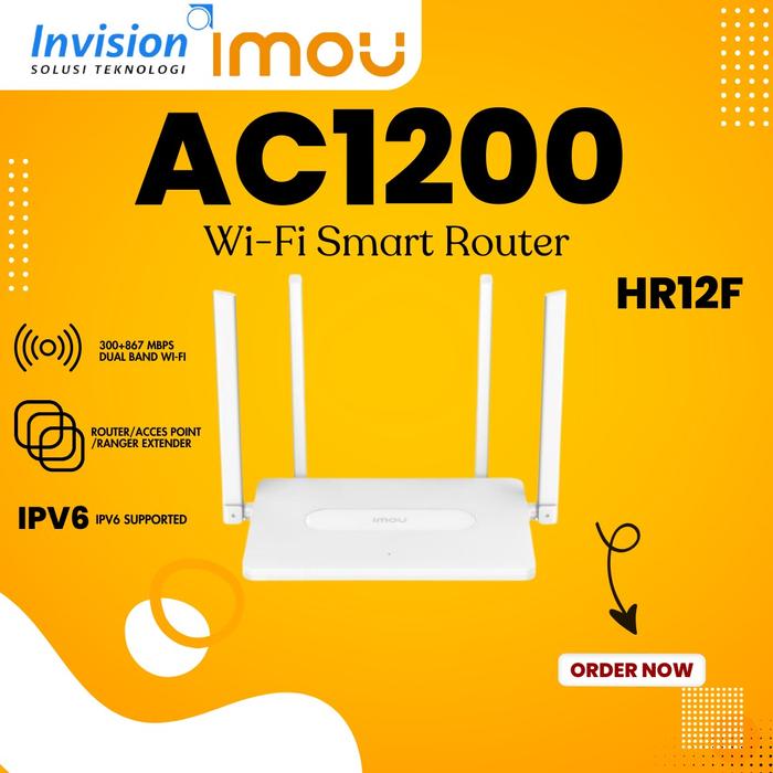Jual IMOU AC1200 Dual Band Wireless WiFi Mesh Router Access Point ...