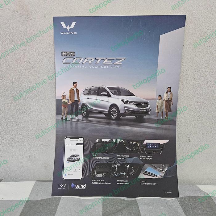 Jual brosur katalog mobil wuling cortez 2023 flyer - Kota Surabaya ...
