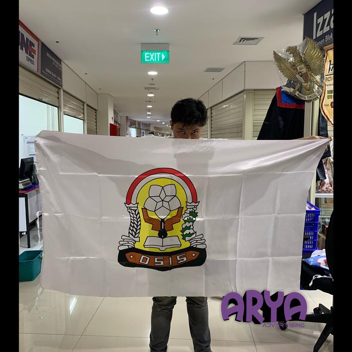 Jual Bendera OSIS SMP ukuran 90x135cm - Jakarta Pusat - Arya ...