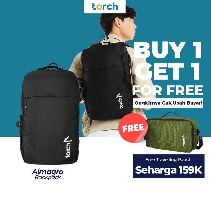Promo Torch Tas Ransel Kuliah Kerja Sekolah Pria Wanita Backpack ...