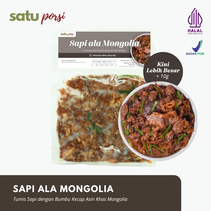 Jual Frozen Food Satu Porsi Sapi ala Mongolia - Jakarta Barat - Satu ...