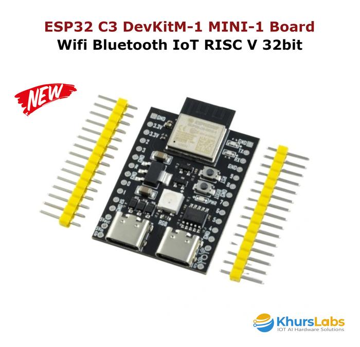 Jual ESP32 C3 DevKitM-1 MINI-1 Board WiFi Bluetooth IoT RISC V 32bit - Kota Semarang - Khurs IOT ...