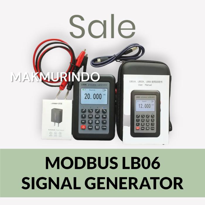Jual Process Calibrator Hart Modbus LB06 Signal Generator Source ...