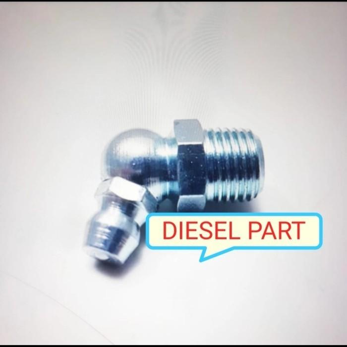 Jual FITTING NEPPLE GREASE/ NEPLE NEPEL NIPEL GEMUK 3/8"LURUS, 45⁰, 90 ...