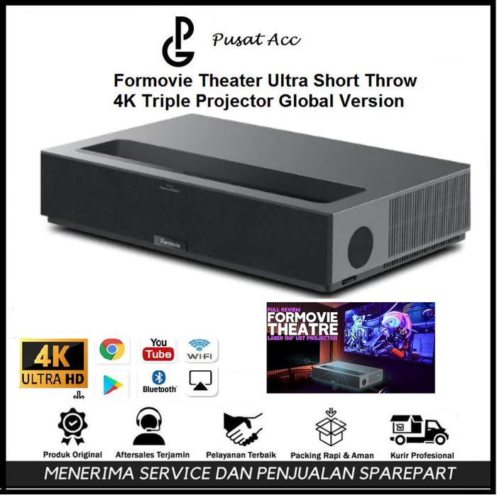 Jual Formovie Theater Laser Projector 2800ANSI 4K Global Version Proyektor - Kota Tangerang ...