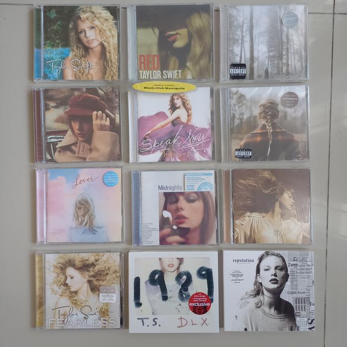 Jual CD TAYLOR SWIFT 12 ALBUM SET IMPORTED - Kota Tangerang - MUSIC ...