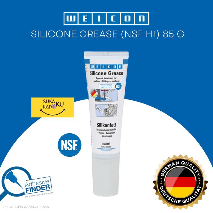Jual WEICON Silicon Grease Food Grade Silicone Lem Plastic Sealant ...