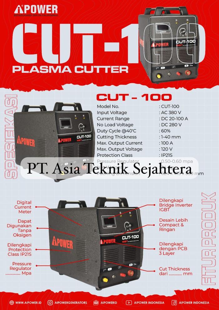 Jual Plasma Cutting ipower cut 100 - mesin potong ipower cut 100 ...