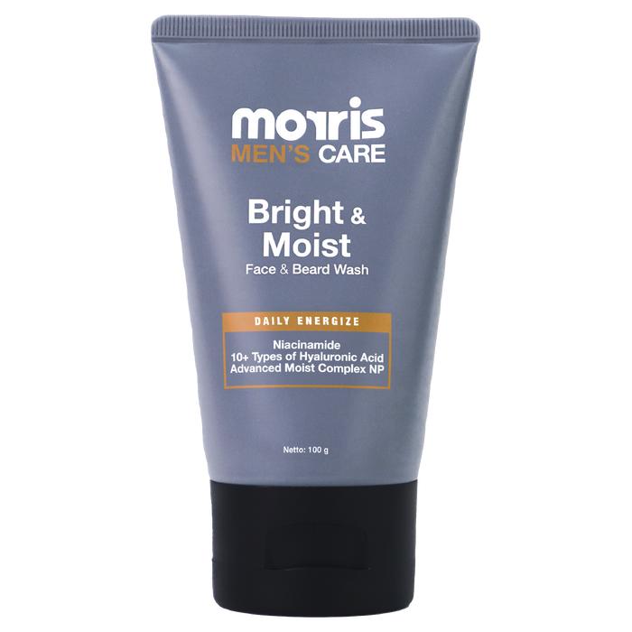 Promo MORRIS MEN Bright and Moist Face and Beard Wash 100gr - Jakarta ...