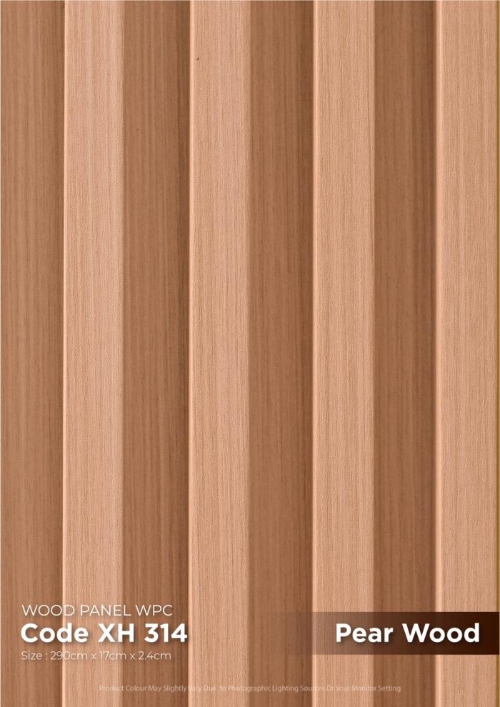 Promo Wallpanel PVC Motif Kayu Salur/ Wood Panel XH Hiasan Dinding ...