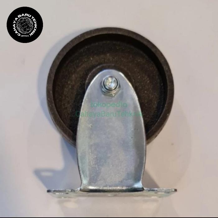 Jual Roda Troly Troly besi 4"inch ball Bering maju mundur - Jakarta ...
