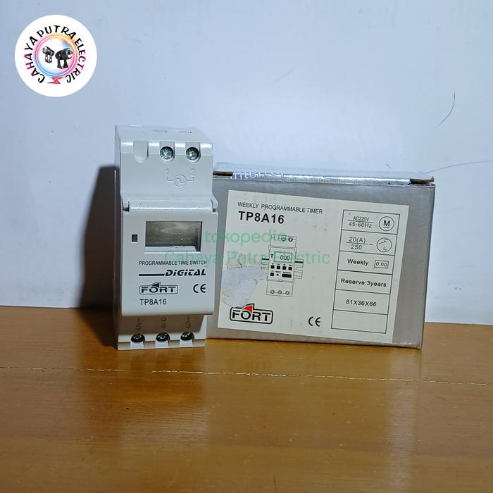 Jual Timer digital FORT TP8A16 - Kab. Sleman - Cahaya Putra Electric | Tokopedia