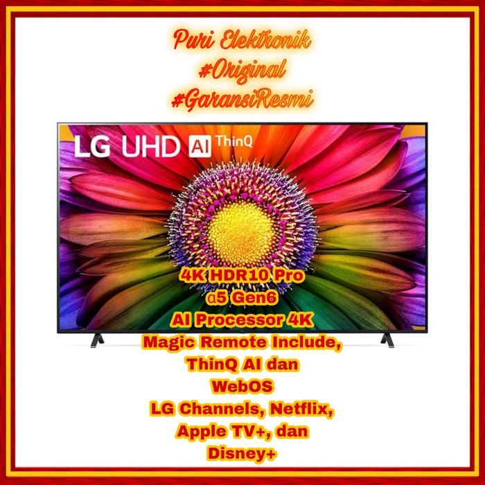 Jual Promo LG LED 4K Smart TV 55 Inch 55UR8050 / 55UR8050PSB Magic ...