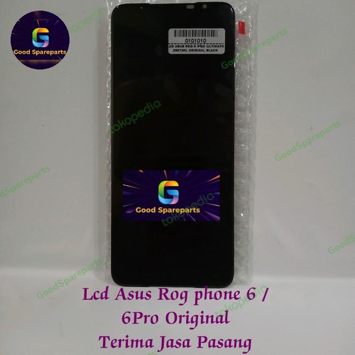 Jual LCD ASUS ROG PHONE 6 / 6PRO BLACK ORIGINAL - Jakarta Barat ...