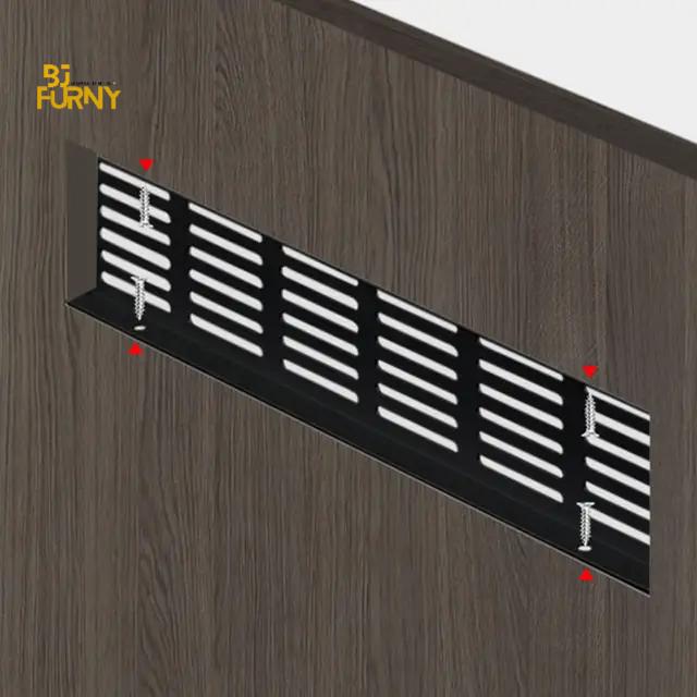 Jual grill black lubang hawa alumunium ventilasi lemari kitchenset ...