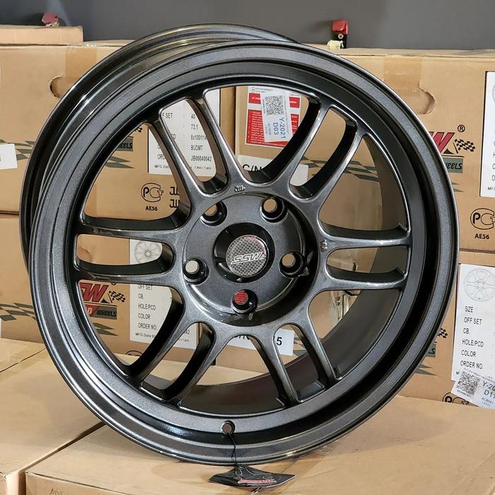 Jual velg racing 17 RPF1 ORIGINAL SSW R17 Innova Reborn Venturer Zenix ...