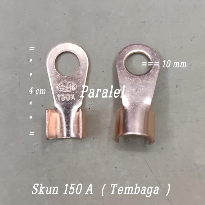 Jual SKUN KABEL AKI / ACCU 150 A ( TEMBAGA ) 1 Set 2 pcs - Jakarta ...