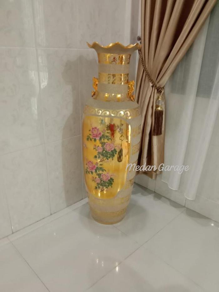 Jual Vas Bunga Guci Keramik Hiasan Ruangan - Kota Medan - Medan Garage ...