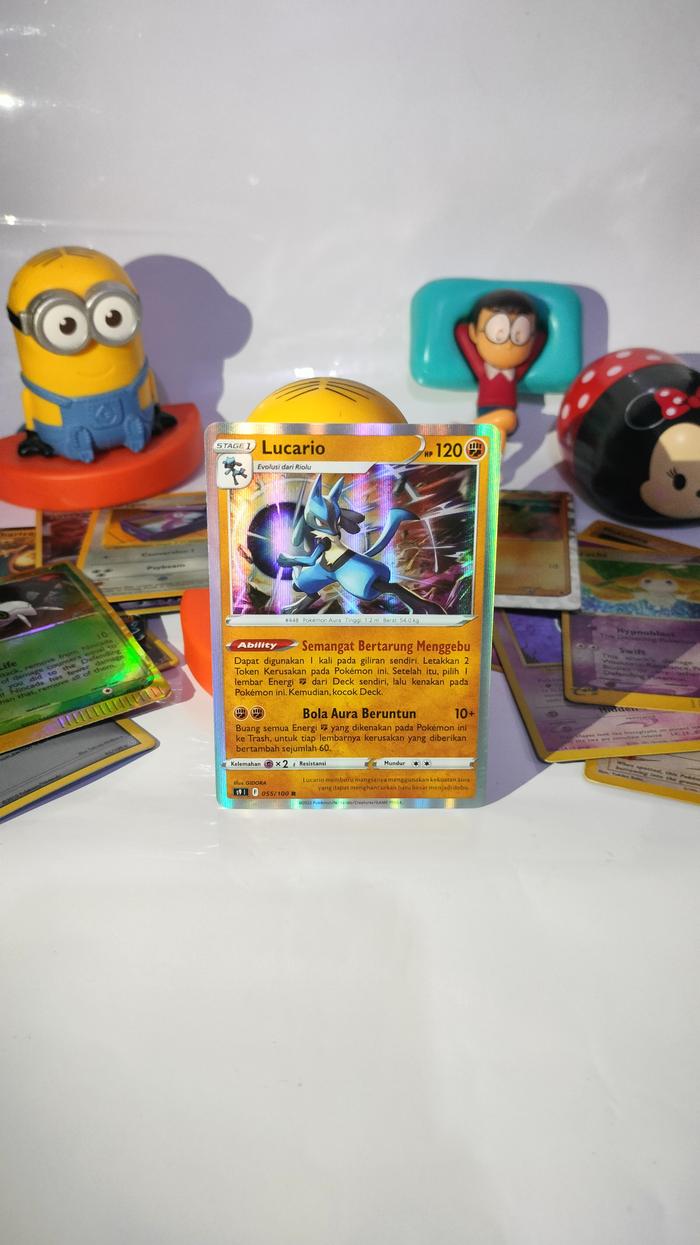 Jual Kartu Pokemon Lucario. Cards TCG Indonesia - Jakarta Selatan - Nostalgic1 | Tokopedia