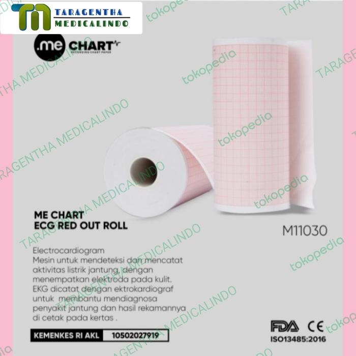Jual kertas ekg 110mm x 30m x 16mm / paper ecg - Kota Bekasi ...