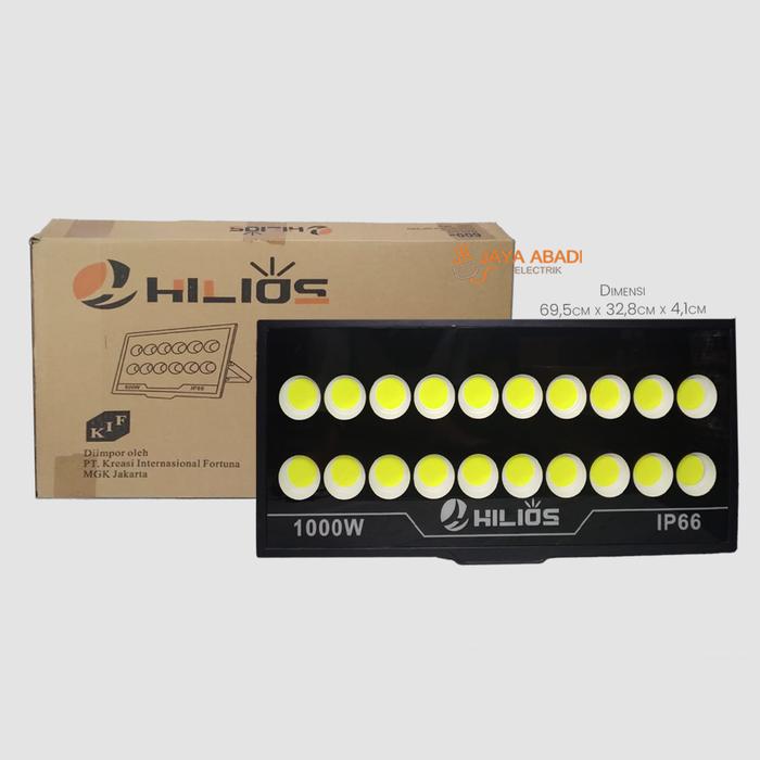 Jual Lampu Sorot led cob 1000 watt Flood Light Cob Hilios 1000 W - Kota ...