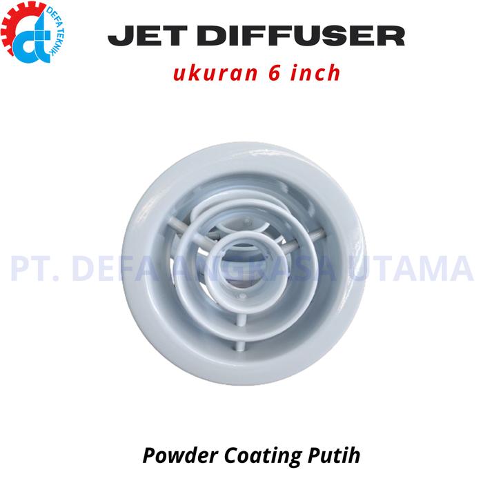 Jual Jet diffuser Powder coating Uk 6 inch - Jakarta Timur - DEFATEKNIK ...