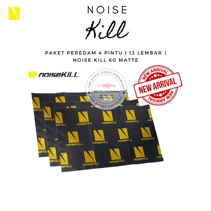 Jual Paket Peredam Mobil 12 LEMBAR Premium Butyl Rub Noise Kill NK60 ...