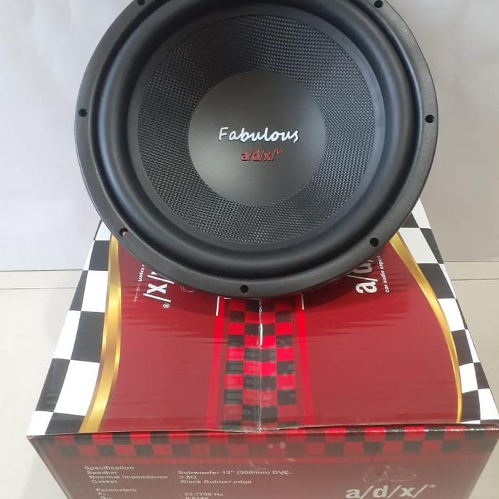 Jual subwoofer 12 inch adx fabulous double coil - Kota Bekasi - jessica car audio | Tokopedia