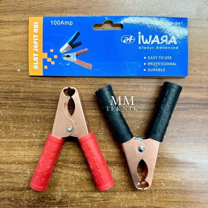 Jual Tang Jepit Kabel Aki Besar (100A) & Kecil (40A) Iwara Jepitan ...