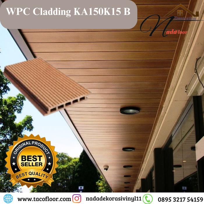 Jual wpc cladding dinding | wpc plafon kayu asri KA150K15 B - Jakarta Timur - Nadafloor ...