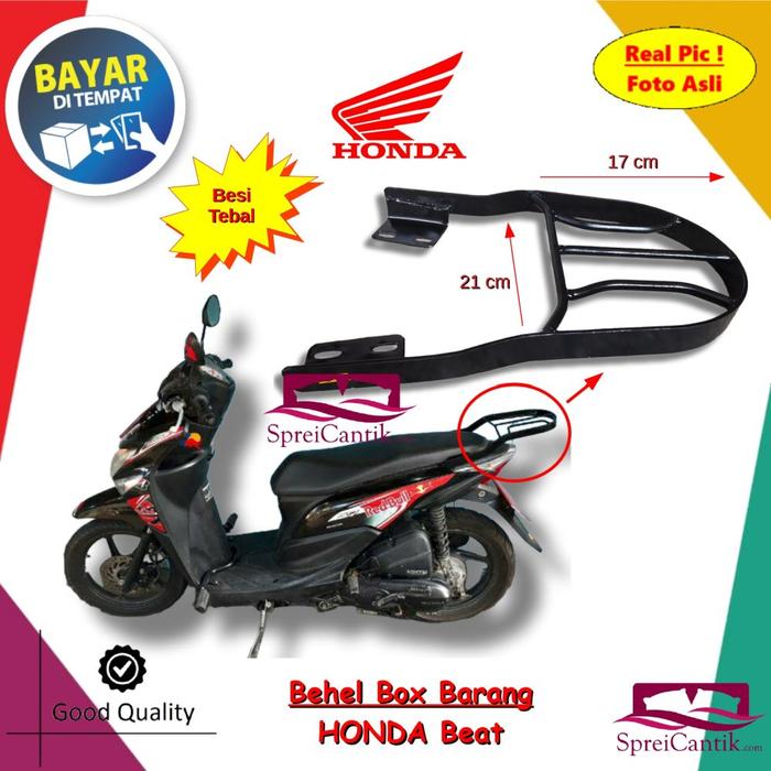 Jual Behel Box Motor BEAT Deluxe Fi Injeksi Street Pop Karbu Lama Begel ...