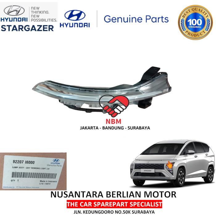 Jual LAMPU DRL KIRI ATAS HYUNDAI STARGAZER 92207-I6000 GENUINE PARTS ...