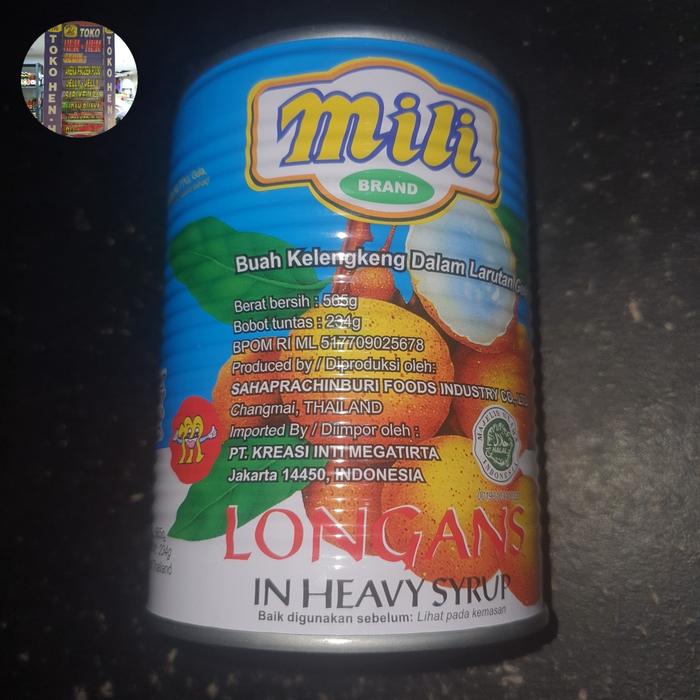 Jual Buah Kelengkeng Dalam Larutan Gula / Longan Kaleng Mili 565gr ...