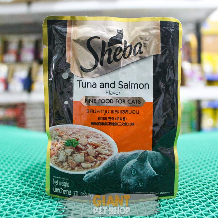 Jual SHEBA Adult Kitten Pouch 70g | Makanan Basah Kucing SHEBA Sachet ...