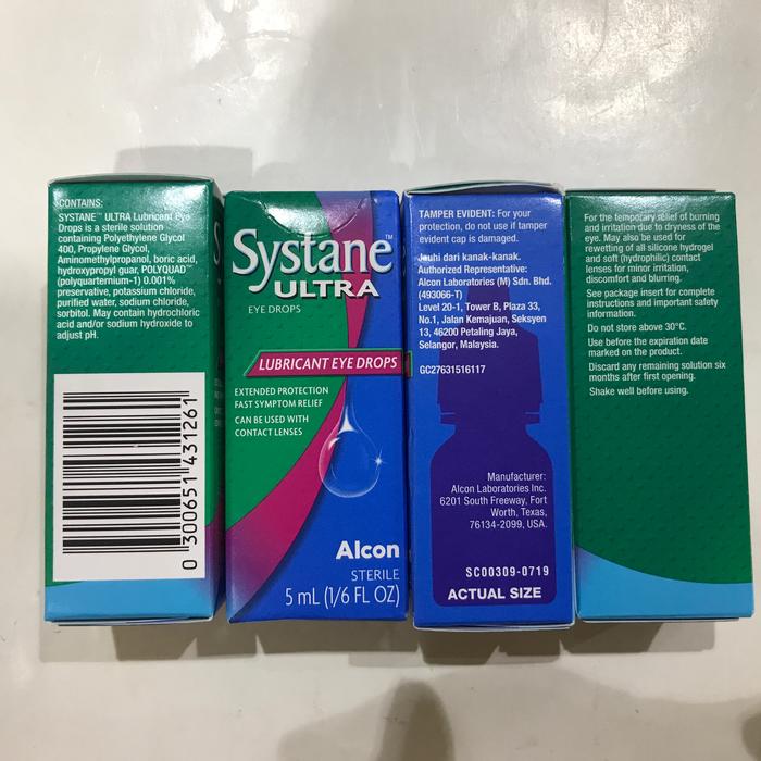 Jual Systane Ultra Lubricant Eye Drops 5ml Tetes Mata Alcon - Jakarta ...